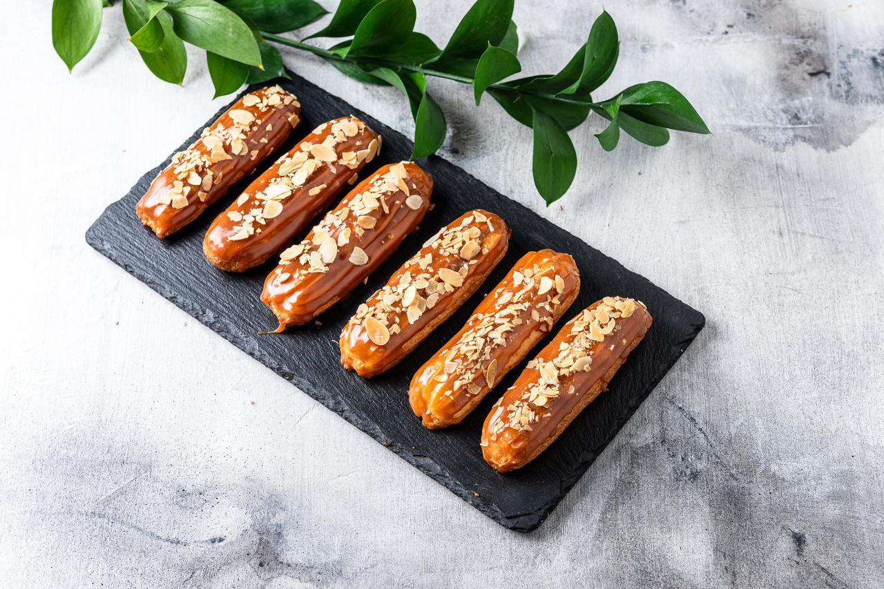 Soolakaramelli ekleer — 4SistersKitchenCatering